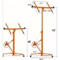 11 Ft Drywall Lift 150 lbs Capacity Sheetrock Hoist with 360 Rotation ...