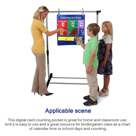 Days Counting Pocket Chart School Days Counting Activity Caddie Pocket ...