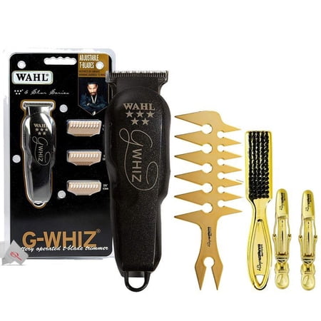 Wahl Professional 5 Star G-WHIZ High Precision Black Cordless Trimmer ...