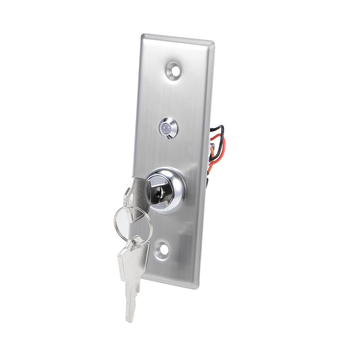 On Off Key Switch Door Release Switches for Access Control w DC12V Red ...