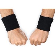 Basic Black Drip Wristbands - Walmart.com