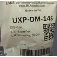 OPAL- Jma Wireless Din Male Connector For 1/4” Superflex Cable Uxp-Dm ...