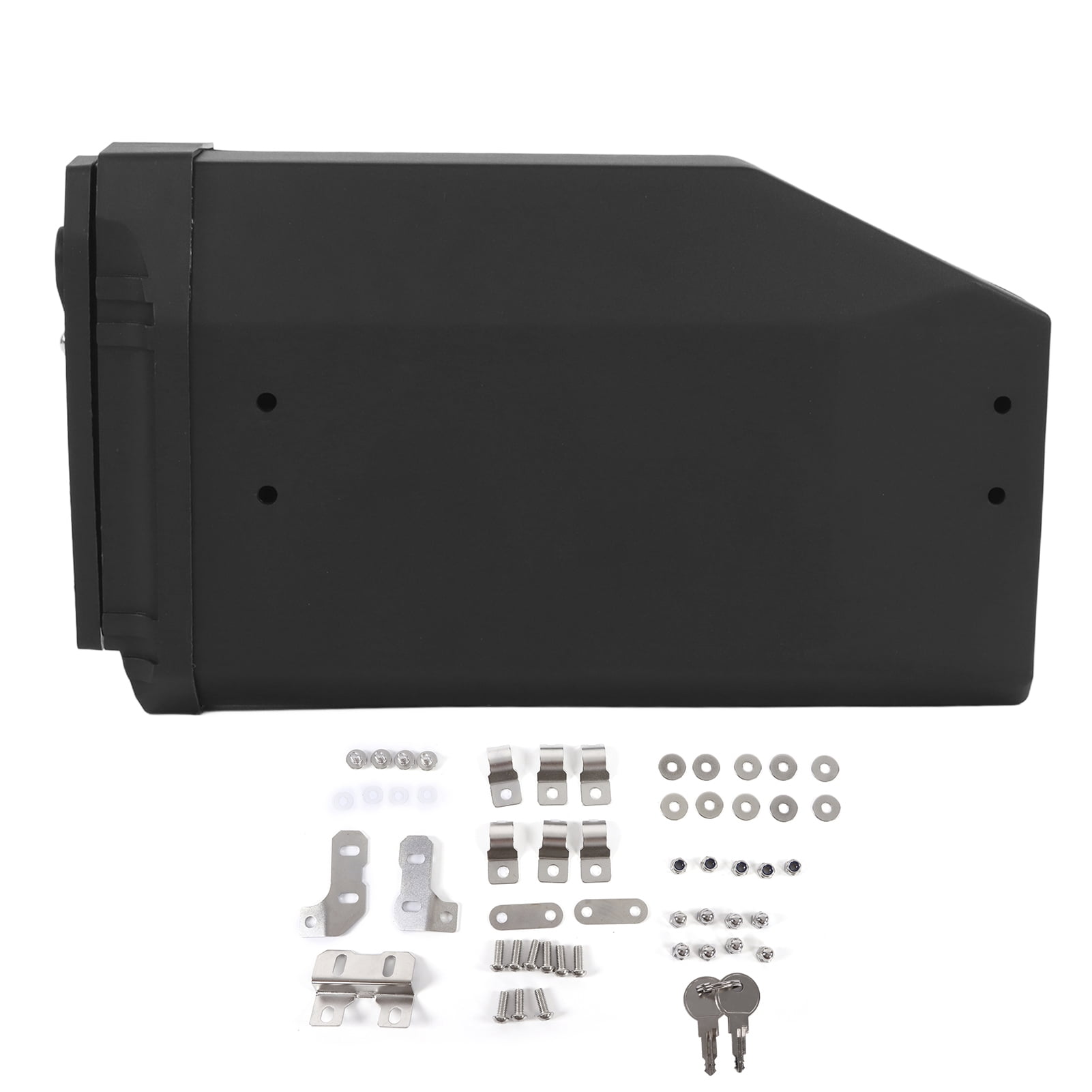 Motorcycle Tool Box, Practical Splash Proof Side Box Stainless Steel 5 ...