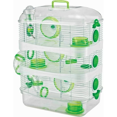 Walmart Large Twin Tower Mansion for Hamster, Mouse, Gerbil with ...