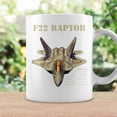 F22 Raptor Fighter Jet Military Aircraft Dad Coffee Mugs - Walmart.com