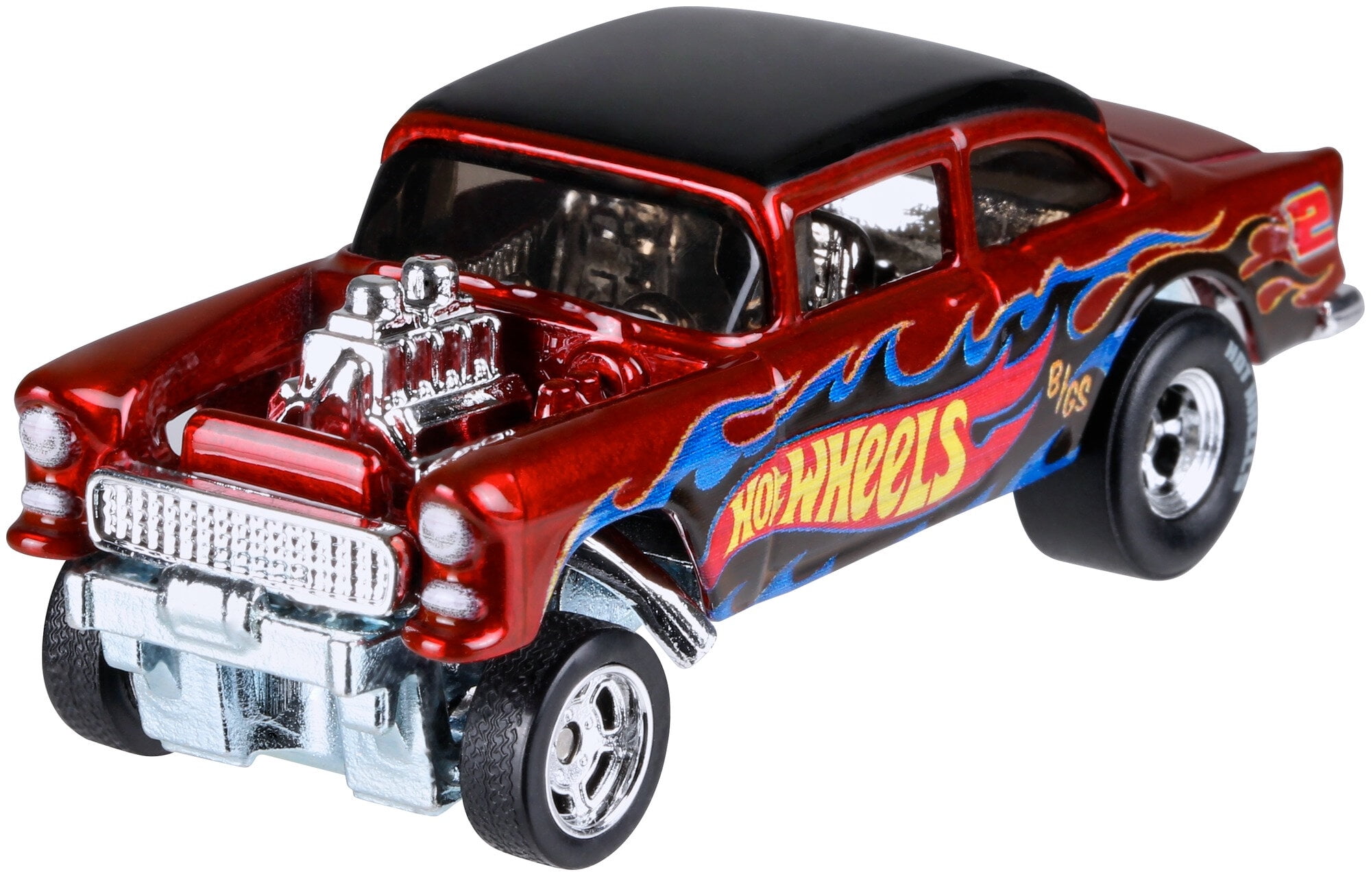 Hot Wheels '55 Chevy Bel Air Gasser Vehicle, 2018 Collector Edition ...