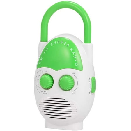 JIUCHEN Shower Radio Waterproof Speaker Bathroom Radio Adjustable ...