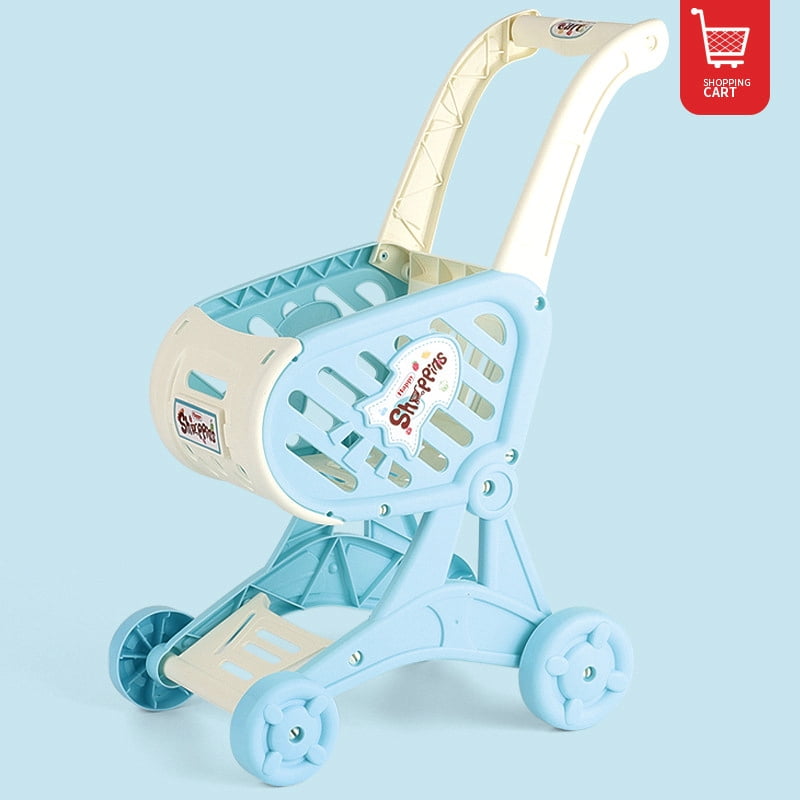 SUTENG Kids Toy Shopping Carts, Portable Pretend Cart , Toddlers Cart ...
