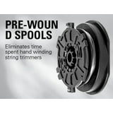 Greenworks 0.080" Dual Line Bump Feed Replacement Spool (1 each) 29622 ...