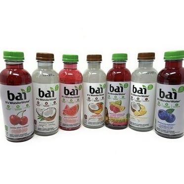 Bai Flavored Water, Brasilia Blueberry, Antioxidant Infused Drinks, 18 ...