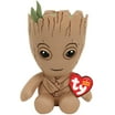 TY Beanie Boo Marvel Groot 6in Plush Superhero Toy Stuffed Animal ...