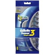 Gillette Sensor2 Fixed Head Men's Disposable Razors, 18 Count - Walmart.com