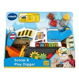 VTech Scoop and Play Digger, Construction Truck Toy for Kids - Walmart.com