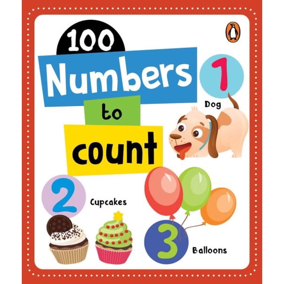 Pre-Owned 100 Numbers to Count: Board Book of Numbers 1 to 100 for ...