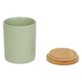Jadeite Matte Retro Vine Texture Ceramic Canister (Set of 3) - Walmart.com