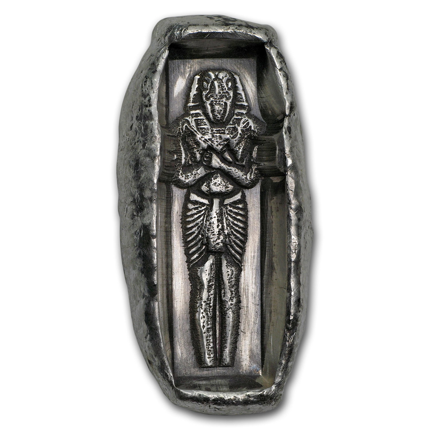 2 oz Hand-Poured Silver Relic Bar - Egyptian Tomb: Horus - Walmart.com