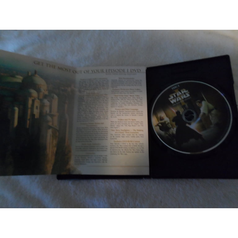 De Phantom Menace Dvd Star Wars: Episode I The Phantom Menace