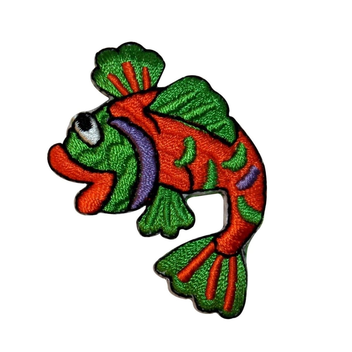 ID 0139 Tropical Fish Patch Hawaii Swimming DIY Embroidered Iron On ...