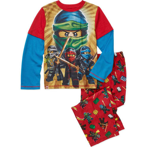 Lego Ninjago Boys Licensed Poly Pajama S - Walmart.com