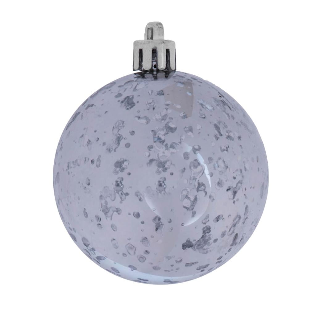 Vickerman 455456 - 12" Pewter Shiny Mercury Ball (M166827) - Walmart.com