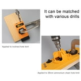 HES 3-in-1 Drill Depth Stop Collar Set - High Hardness Woodworking ...