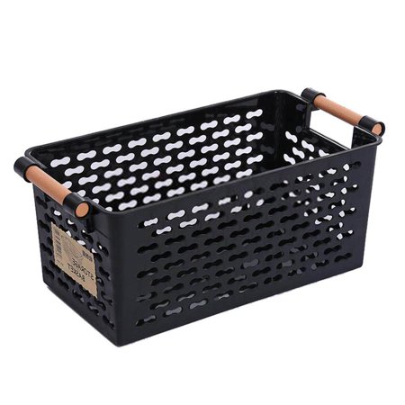 Baohd Japanese-style Plastic Storage Basket Stackable Storage Bins ...