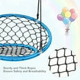 Costway Spider Web Swing Net Chair & Kids Play Equipment w/ Adjustable ...