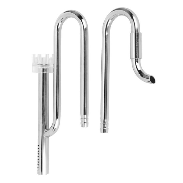 Inflowand Outflow Set,Fish Tank Stainless Steel Aquarium Skimmer Pipe ...