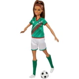 Barbie, Soccer Fashion Doll, 11.5 in, Brunette Ponytail, Cleats ...