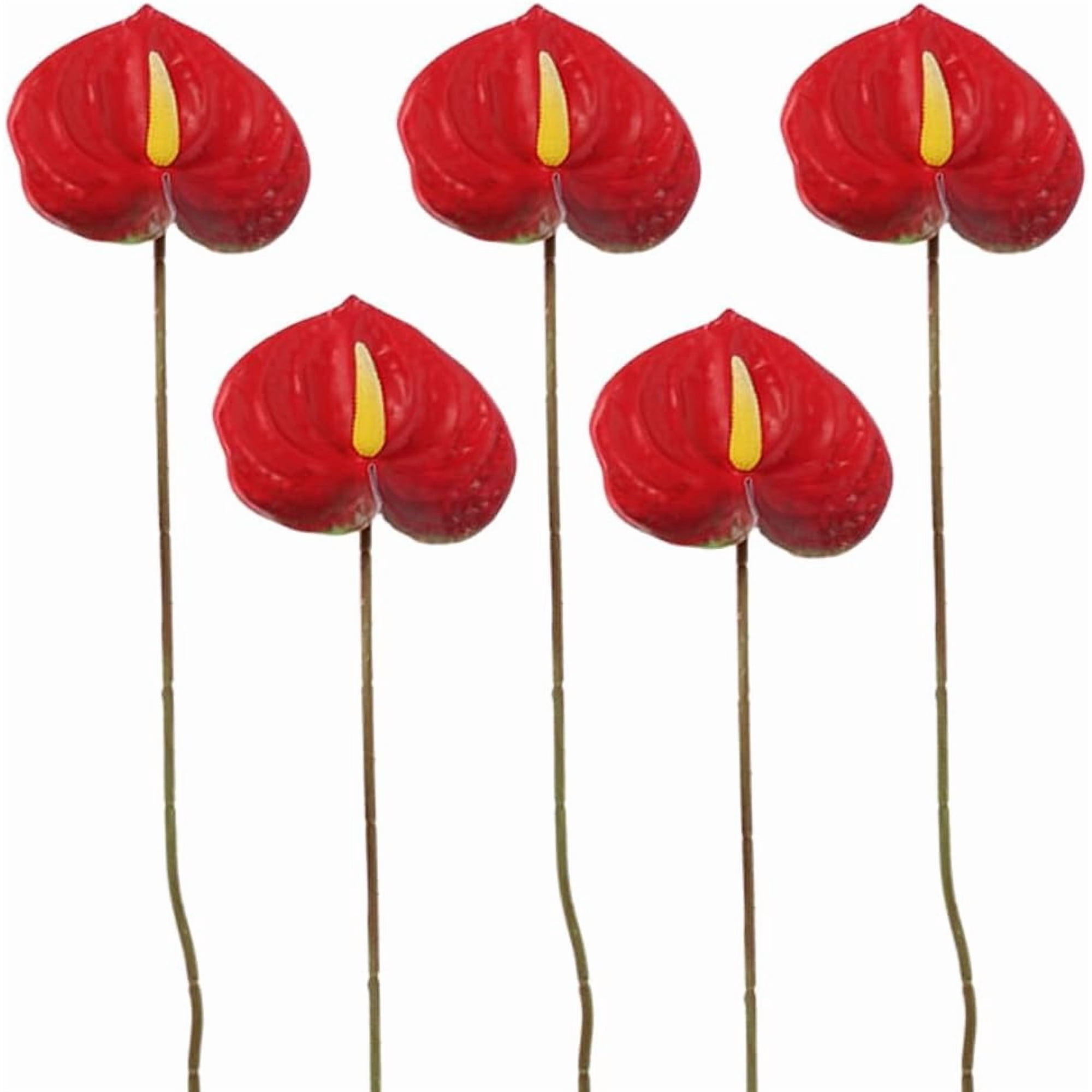 Click here for Generic 5 Pcs Single Branch 24inch Artificial Anth... prices