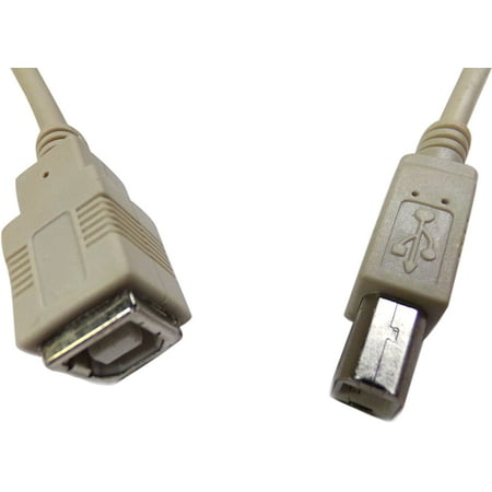 USB B Type Male to B Type Female USB Cable(2 pack/order) | Walmart Canada
