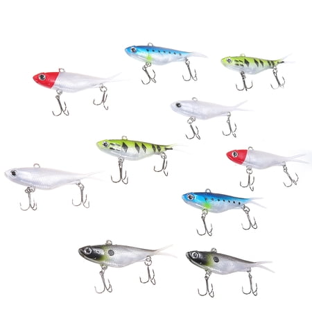 10pcs Soft Plastic Vibe Transam Fishing Lures Tackle 95mm Barra Snapper ...