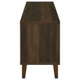LHYY Dark Pine 2-door Engineered Wood 60"TV Stand - Walmart.com