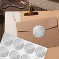 1set 12 Sheets PET Adhesive Wax Seal Stickers YOU MADE A DIFFERENCE ...