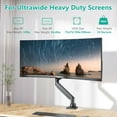Ultrawide Monitor Arm for 13 to 49 Inch Heavy Duty Curved Screens ...