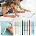 TERGAYEE Retractable Fountain Pen,Press Fountain Pen,Press Type 0.38mm ...