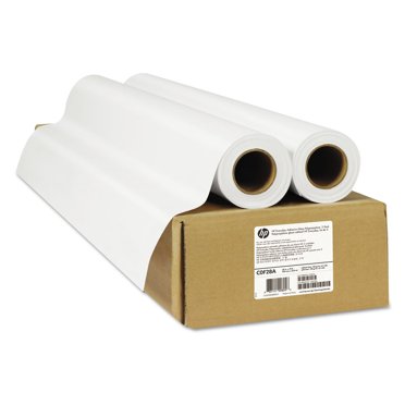 HP Wide Format Pro Matte Canvas Paper Roll, 42" x 50 ft, 16 mil, White ...