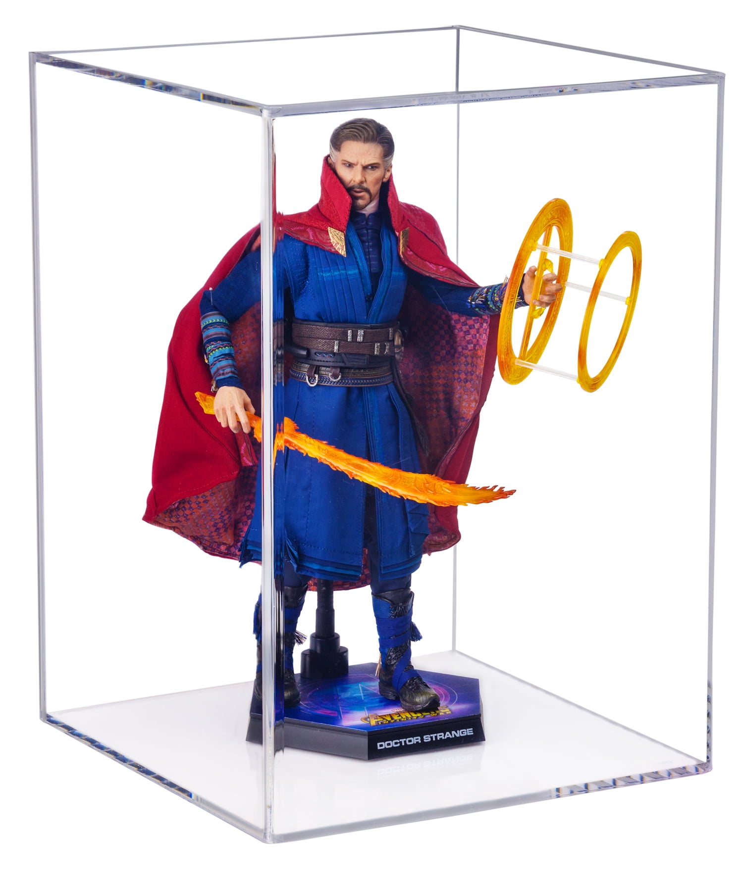 Deluxe Clear Acrylic Table Top Figurine Display Case for Hot Toy Doll ...