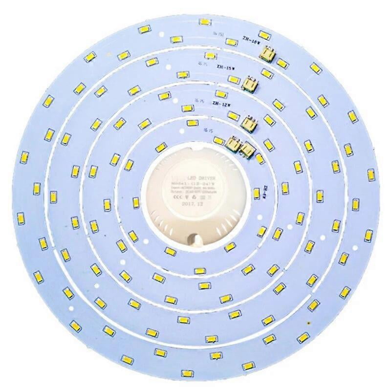 High Quality LED Lamp Plate 6/12/15/18W Circle Shaped 5730 LED Panel ...