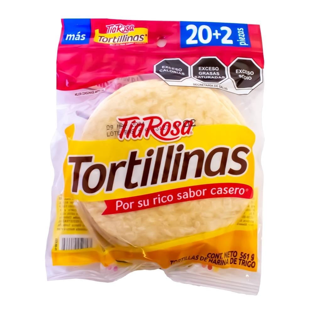 Tortillas de harina Tía Rosa Tortillinas 561 g | Walmart en línea