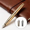 10Pcs Interchangeable Fountain Pen Tip Metal Fountain Pen Nibs ...
