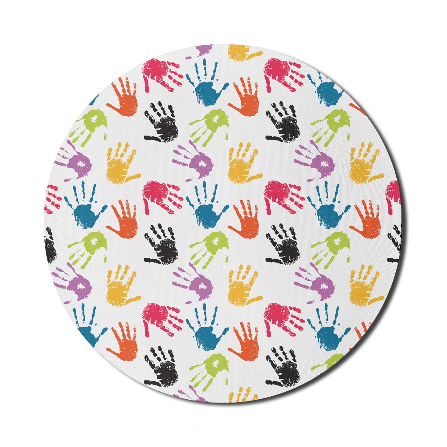 Cartoon Mouse Pad for Computers, Colorful Children Print Teamwork ...