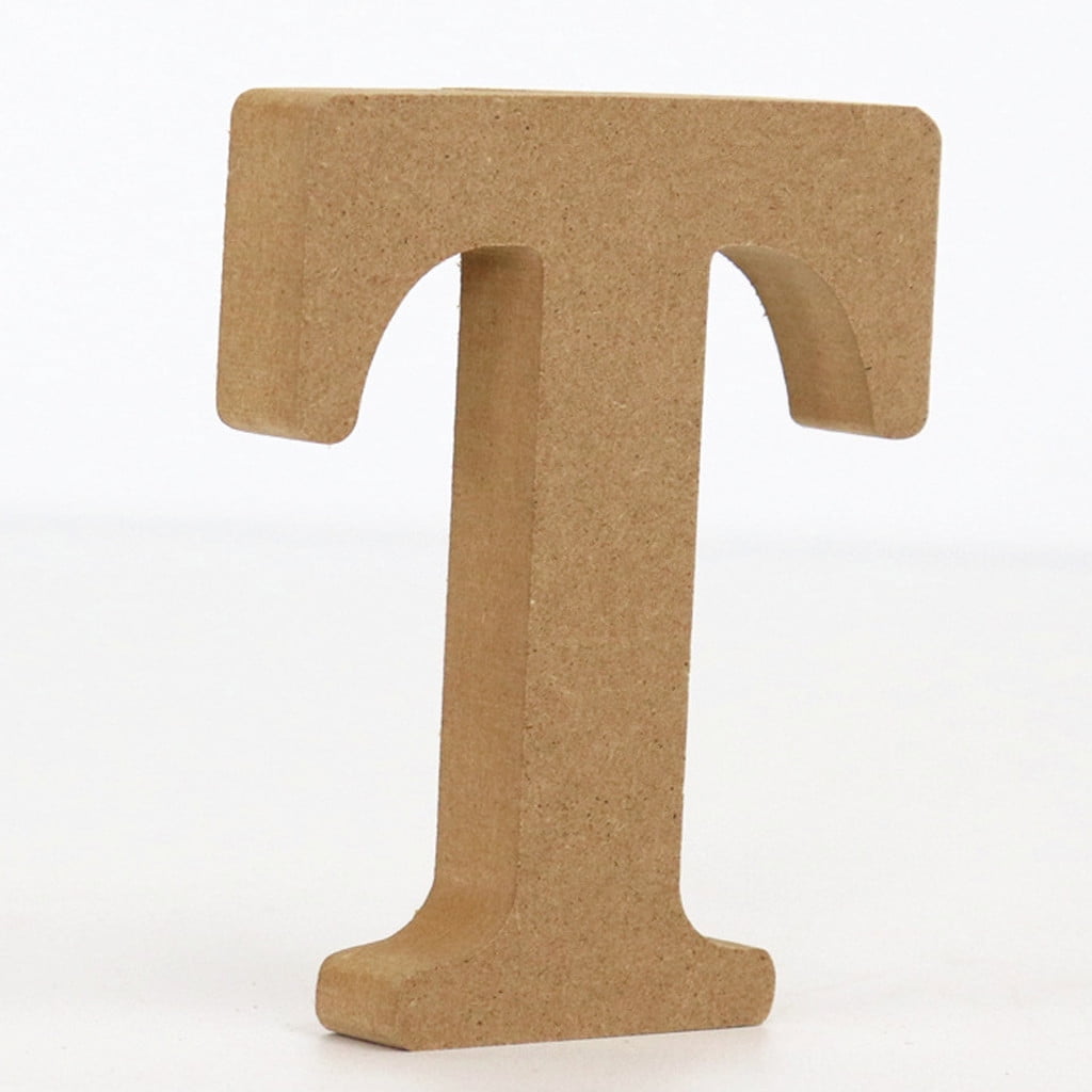 VerPetridure Log Wooden Alphabet Ornament Wood Wooden Letters Log ...