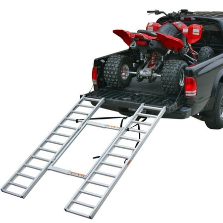 Adjustable Width Aluminum ATV Loading Ramps - Walmart.com