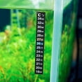Labakihah Digital Aquarium Thermometer, Stick-On LCD Window Temperature ...