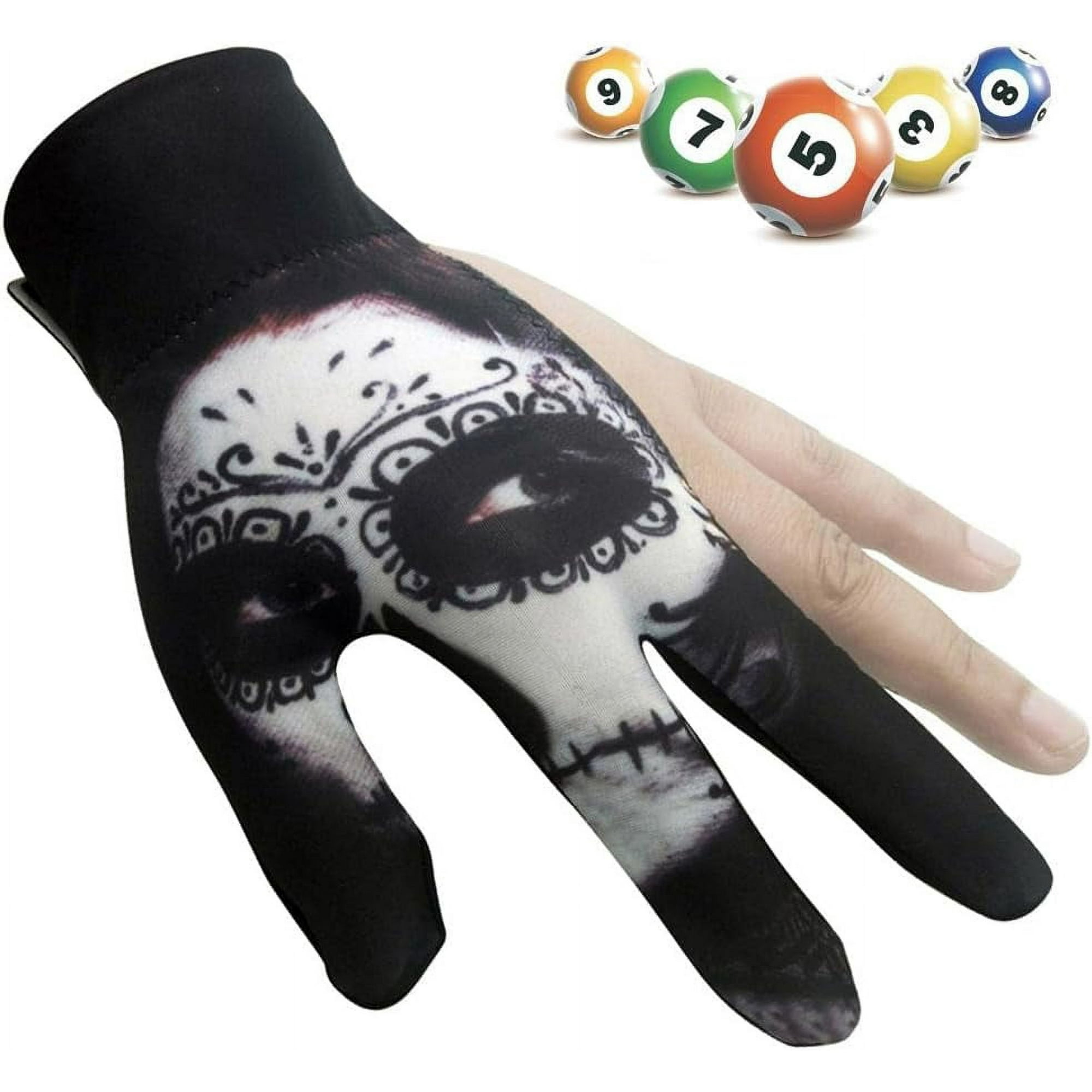 Click here for Oruyrop Billiard Glove 3 Finger Snooker Glove Left... prices