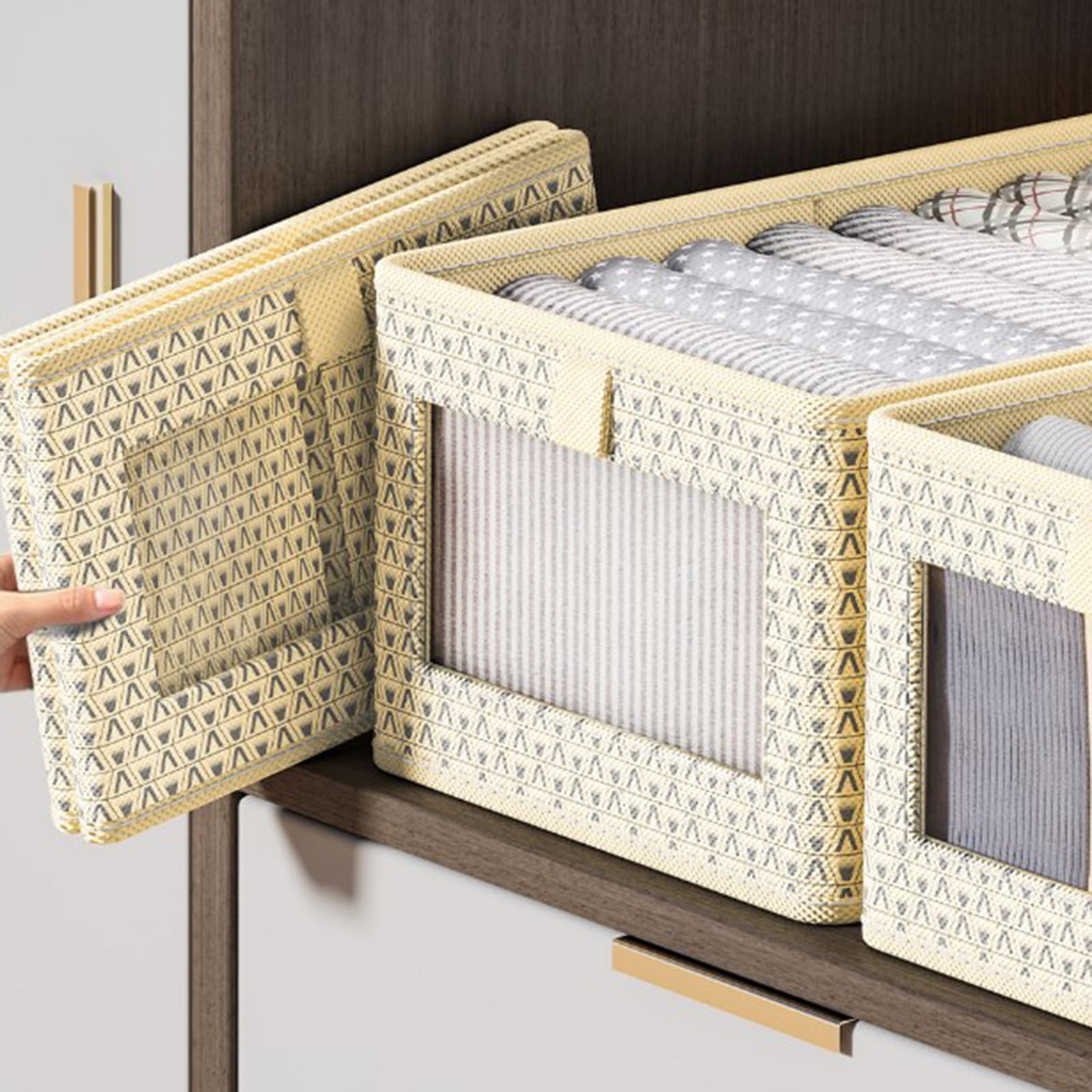 Wardrobe Clothes Organizer for Jeans, Closet Organizers and Storage ...