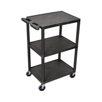 Flat-Shelf Cart - Three Shelves - Walmart.com