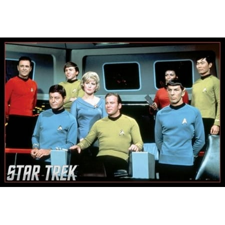 Star Trek - Cast Laminated Poster (24 x 36) | Walmart Canada