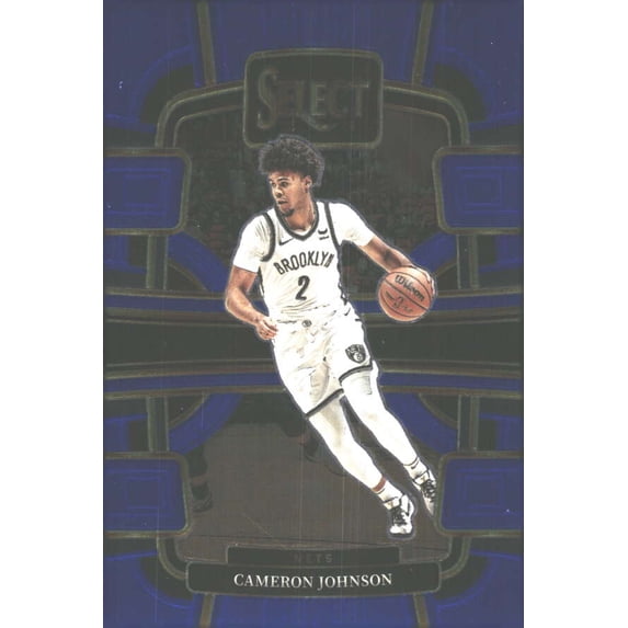 2023-24 PANINI SELECT BLUE #12 CAMERON JOHNSON CONCOURSE BROOKLYN NETS ...
